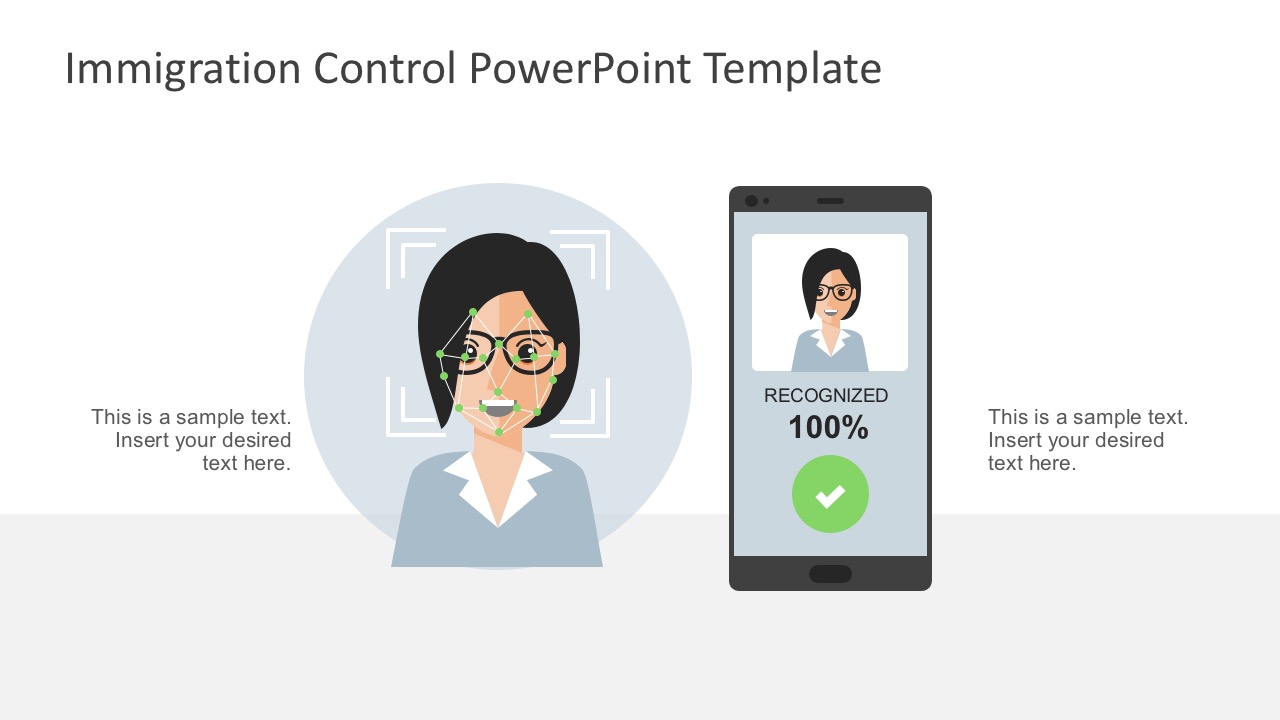 Immigration Control PowerPoint Template - SlideModel
