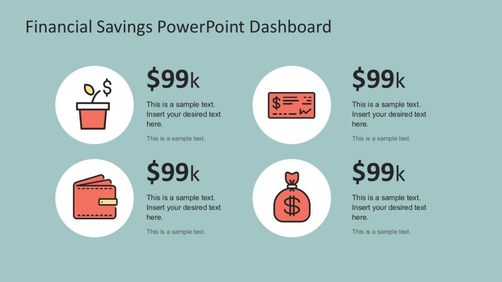 Creative Personal Finance Dashboards - SlideModel