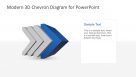 Horizontal Chevron Process Chart Diagram - SlideModel