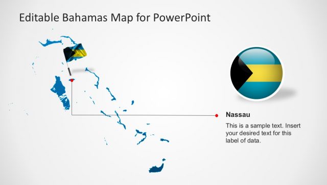 Nassau Bahamas Template Slide - SlideModel
