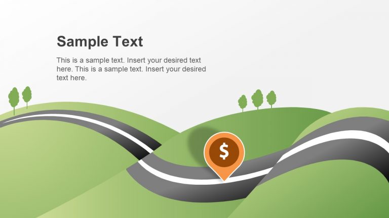 Location Marker on Map in PowerPoint - SlideModel