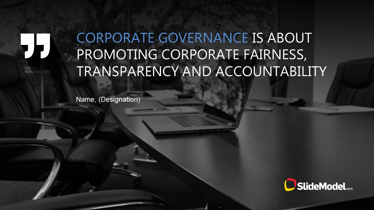 Corporate Governance PowerPoint Template & Presentation Slides Corporate Governance PowerPoint Template & Presentation Slides