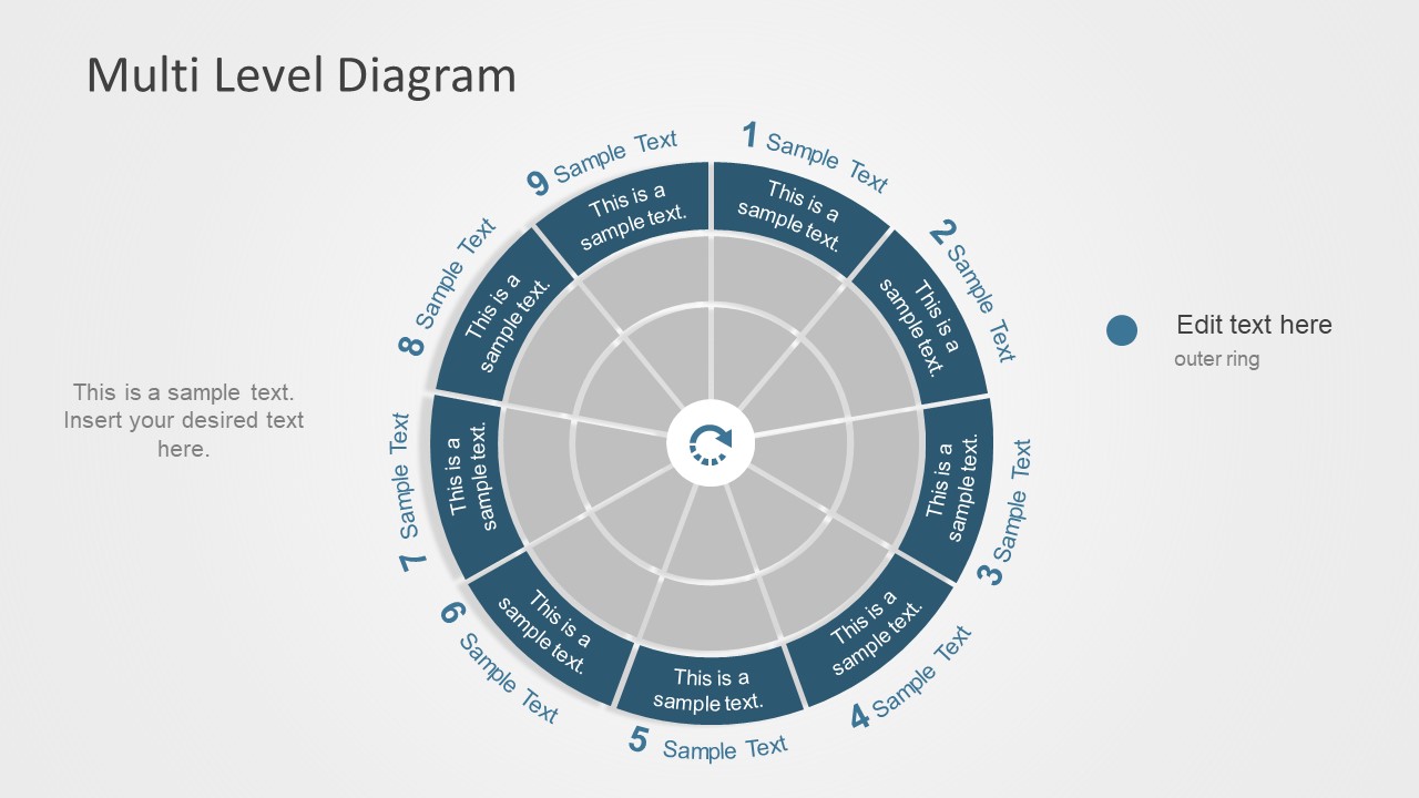 Editable Multilevel Phases PowerPoint Diagram - SlideModel Editable Multilevel Phases PowerPoint Diagram - SlideModel