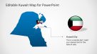 Kuwait City Presentation With Flag Template - SlideModel