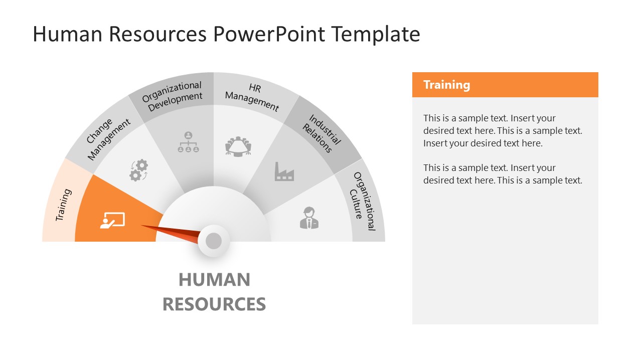 Human Resources Diagram PowerPoint Template