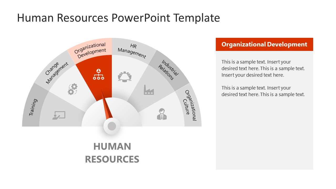 Human Resources Diagram PowerPoint Template
