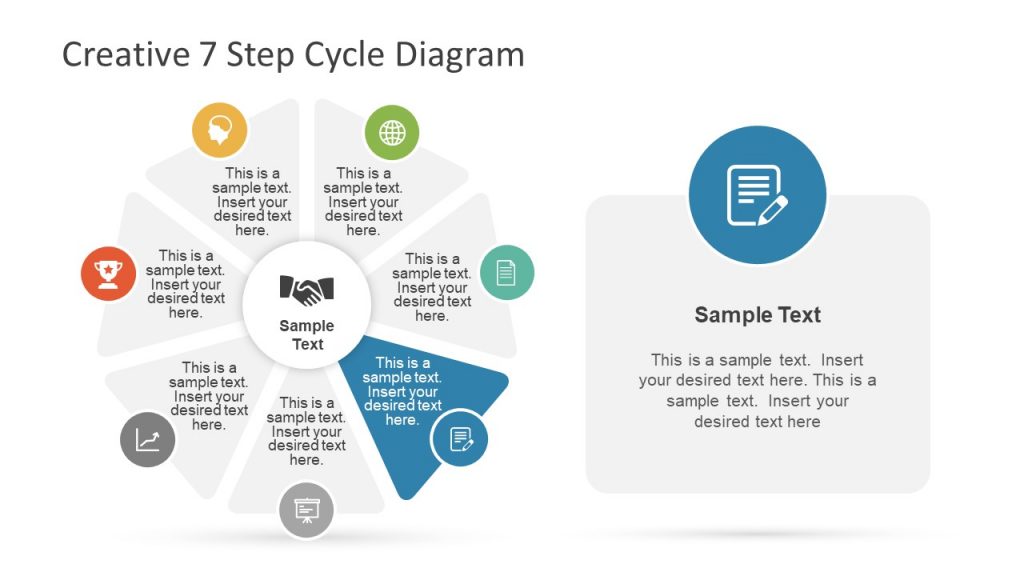 Creative PowerPoint Cycle Diagram - SlideModel