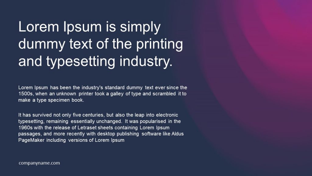 Cool Gradient Color Background - SlideModel