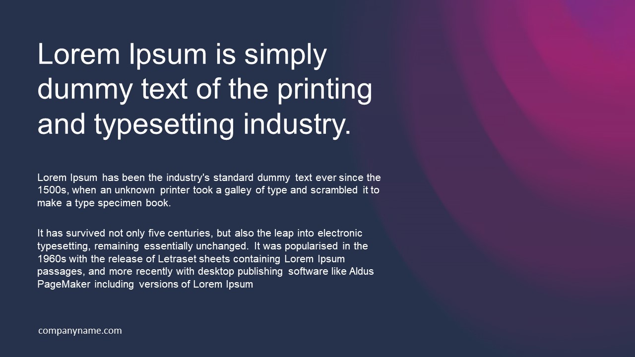 Modern Gradient Backgrounds for PowerPoint - SlideModel