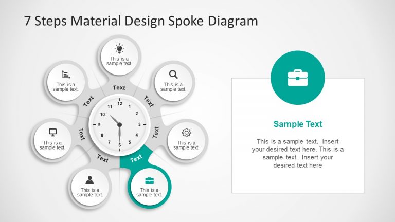 PowerPoint Diagram of Material Design - SlideModel
