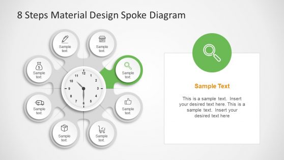 Presentation of 8 Step Material Diagram - SlideModel
