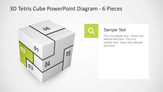 Presentation of 3D Tetris Diagram - SlideModel
