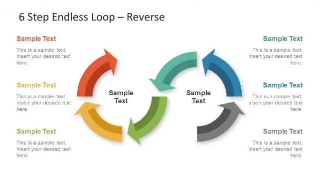 Reverse Loop Design of 6 Step Diagram - SlideModel