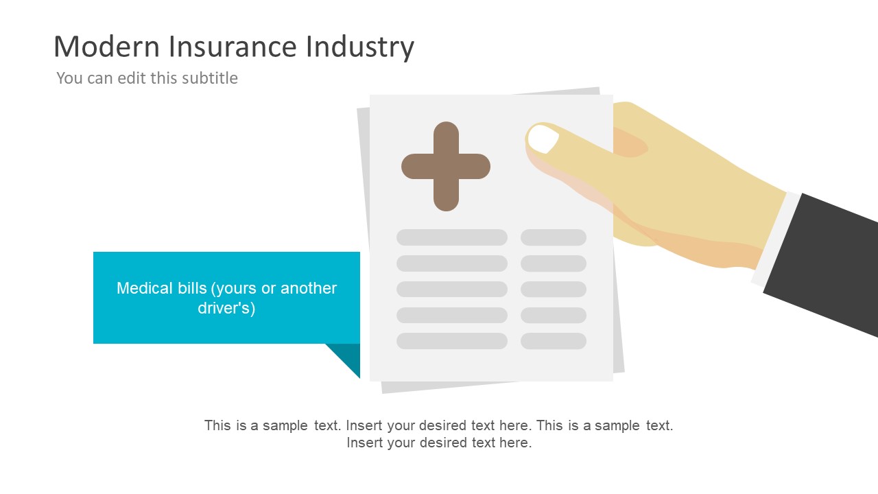 Modern Insurance Industry PowerPoint Template - SlideModel