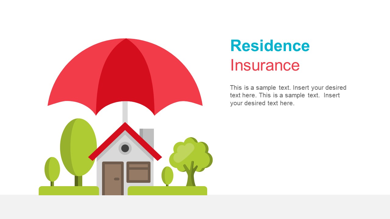 Modern Insurance Industry PowerPoint Template - SlideModel