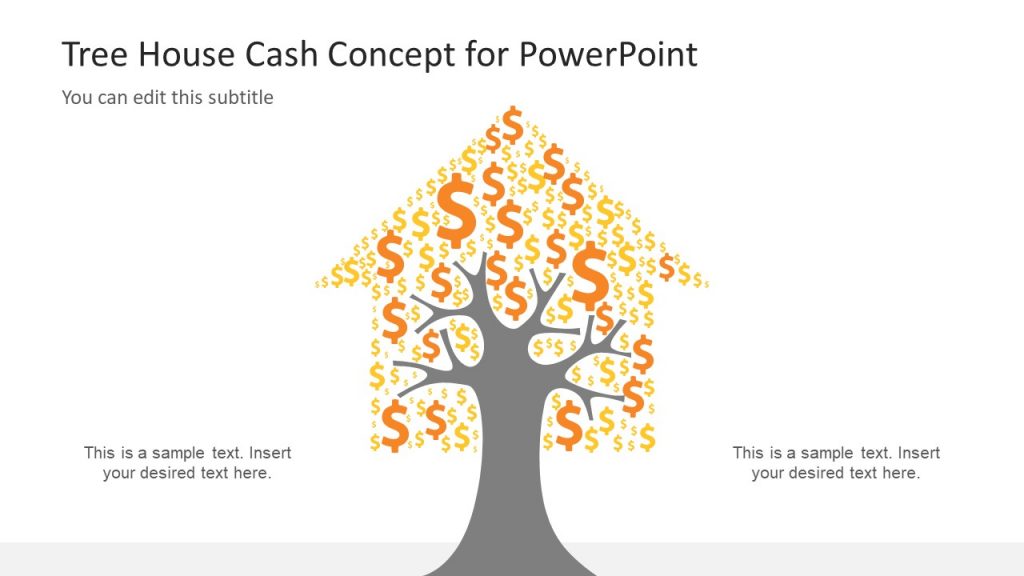 Cash Concept Presentation Dollar Symbol - SlideModel