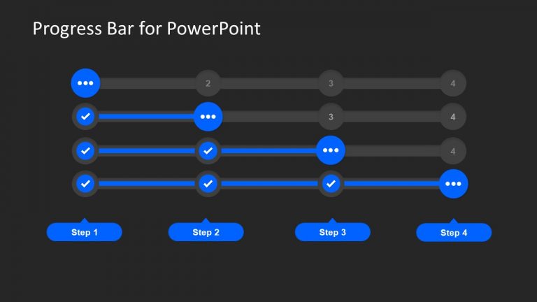 Creative Slide of Progress Diagram - SlideModel