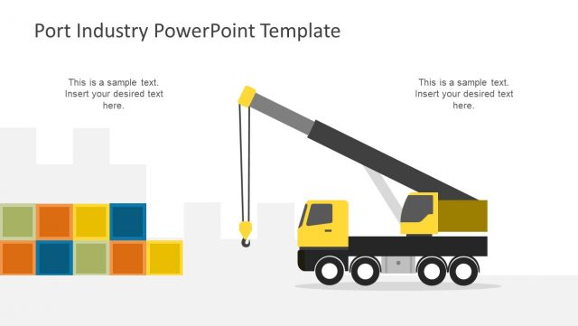 Port Shipping of Products Slide - SlideModel