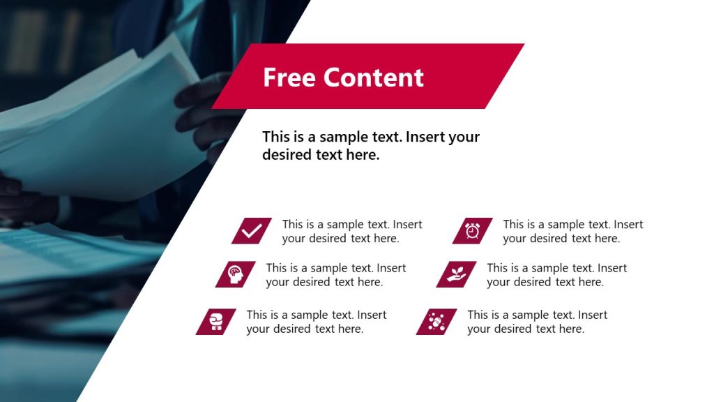 Free Content Slide - Business Overview PPT Template - SlideModel