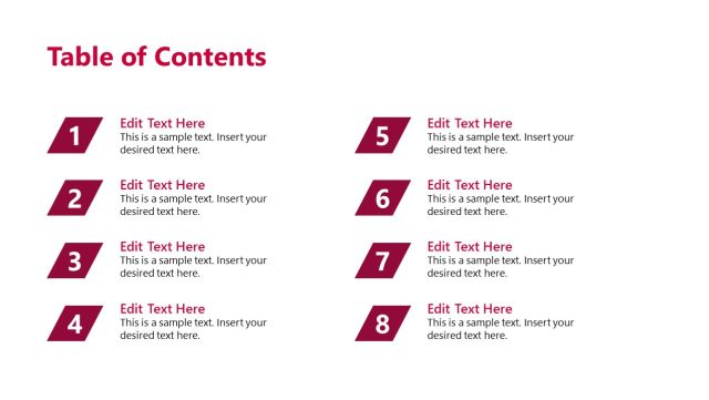 Table of Contents Slide - Business Overview Template - SlideModel