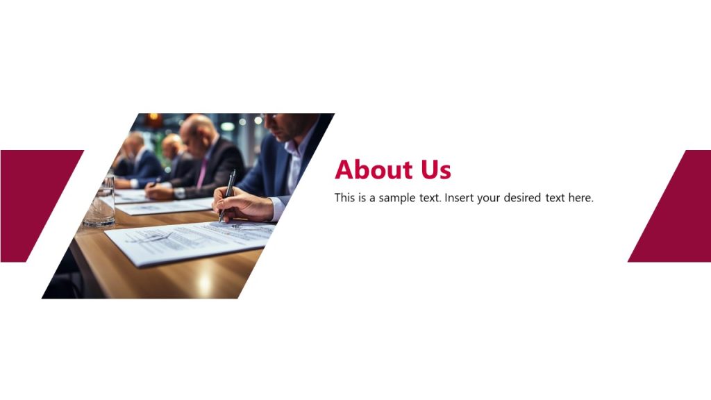 About Us Slide - Business Overview PPT Template - SlideModel