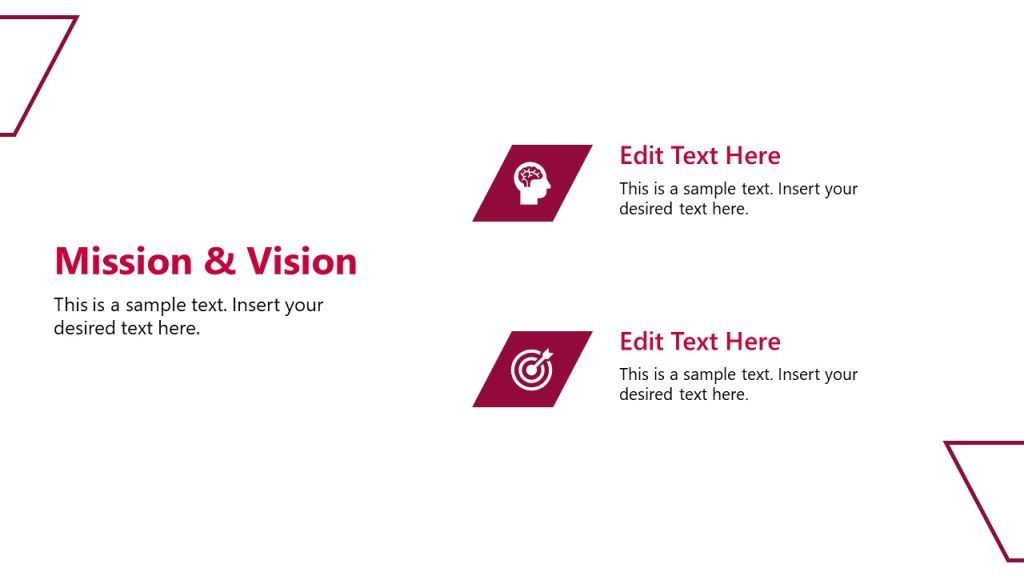 Mission & Vision PPT Slide - SlideModel
