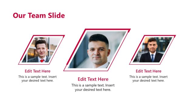 Our Team Slide - Simple Business Overview Template - SlideModel