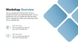 Internal Workshop PPT Template - Workshop Overview Slide - SlideModel