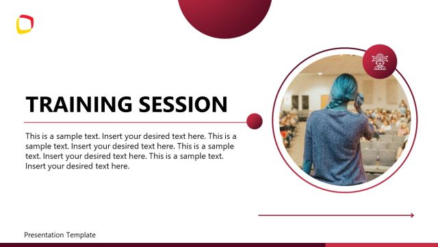 Training Session Template Title Slide - SlideModel
