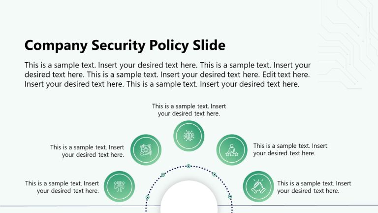 Company Security Policy Slide - SlideModel