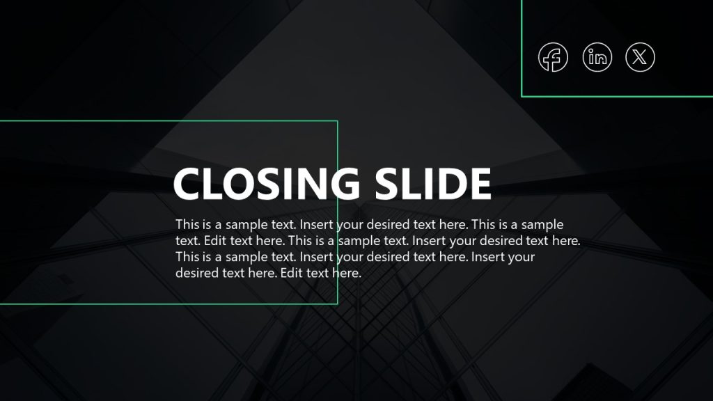Closing Slide for Company Investment Proposal PPT Template - SlideModel