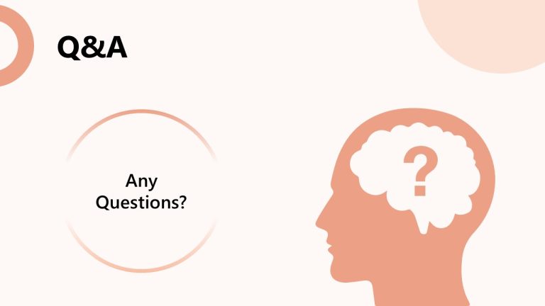 Q&A Slide - Cognitive Behavioral Therapy Template - SlideModel