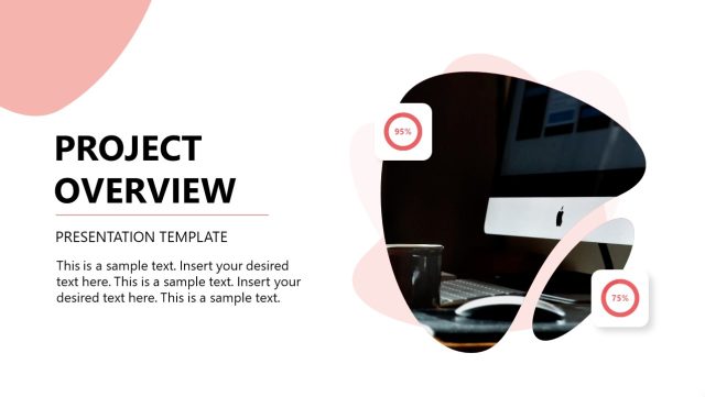 Project Overview Slide for Title Presentation - SlideModel