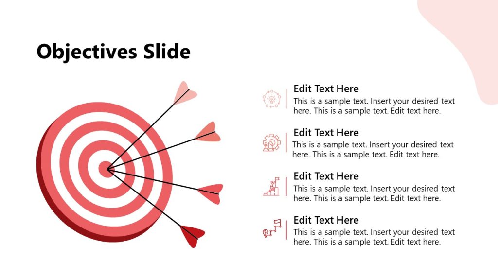 Objectives Slide for Project Presentation - SlideModel