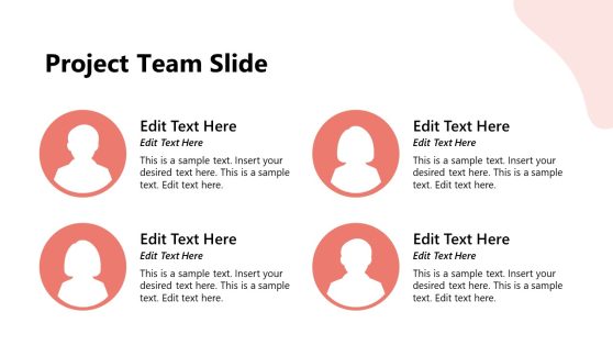 Project Team Slide Template - Project Overview Presentation Slide Deck ...