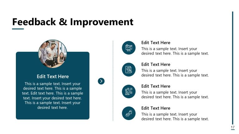 Feedback & Improvement PowerPoint Slide Template - SlideModel