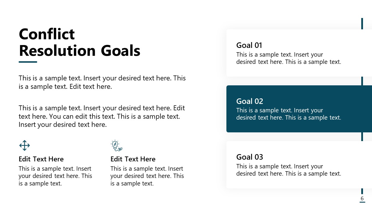 Conflict Resolution PowerPoint Template