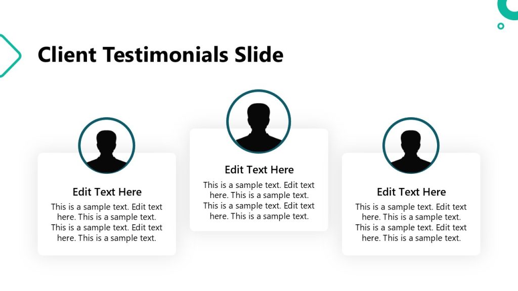 Client Testimonials PPT Slide - Digital Marketing Proposal - SlideModel