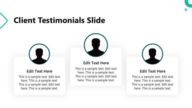 Client Testimonials PPT Slide - Digital Marketing Proposal - SlideModel