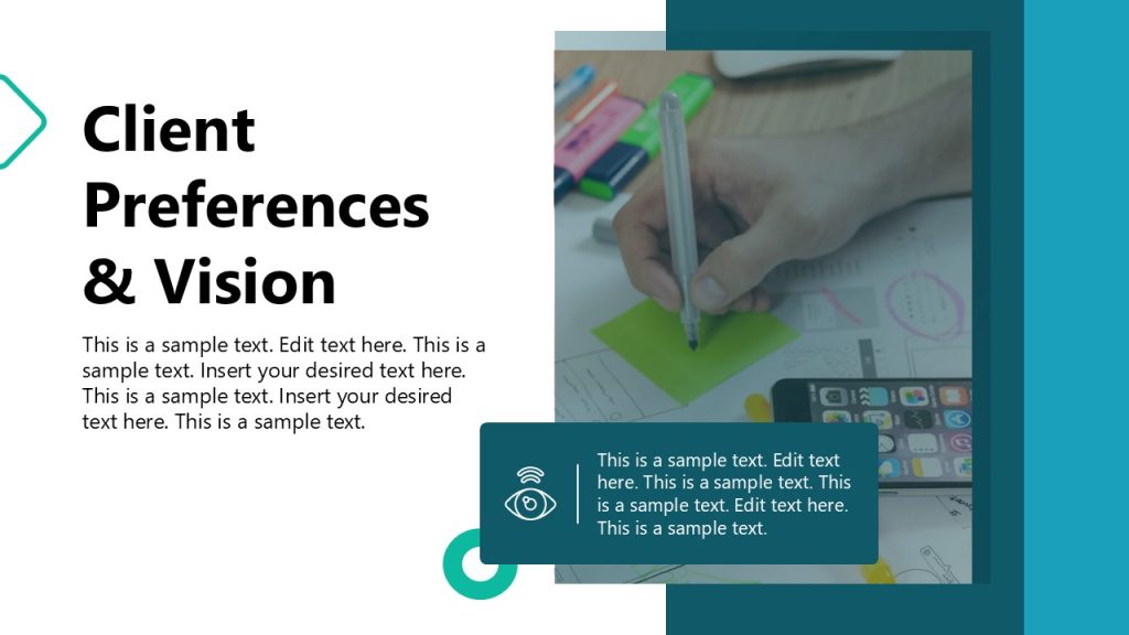 Client Preferences & Vision Slide - SlideModel