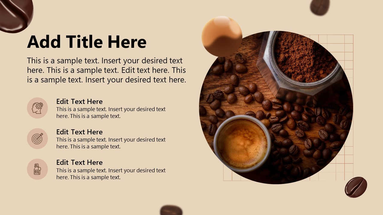 Coffee Company Profile PowerPoint Template