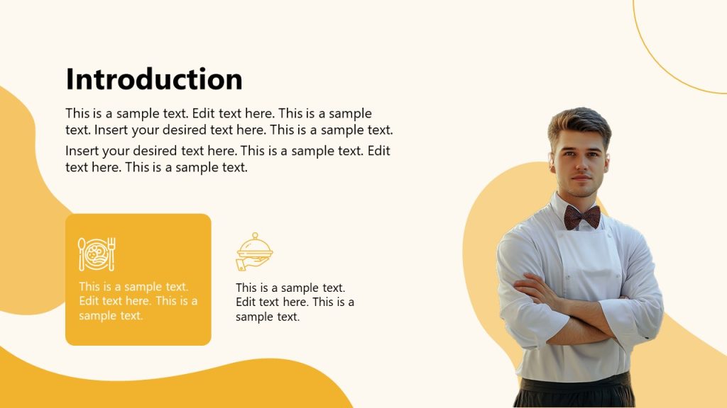 Introduction Slide - Restaurant Company Profile Template - SlideModel