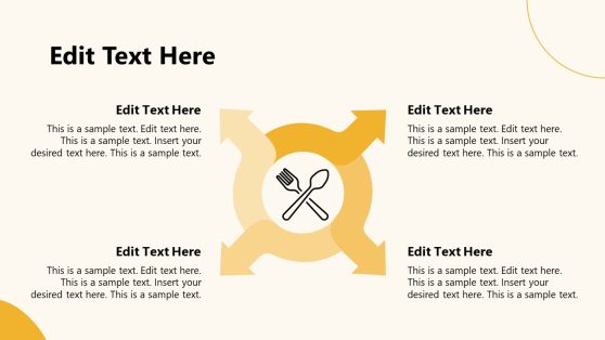 Four Attributes Diagram PPT Slide - SlideModel