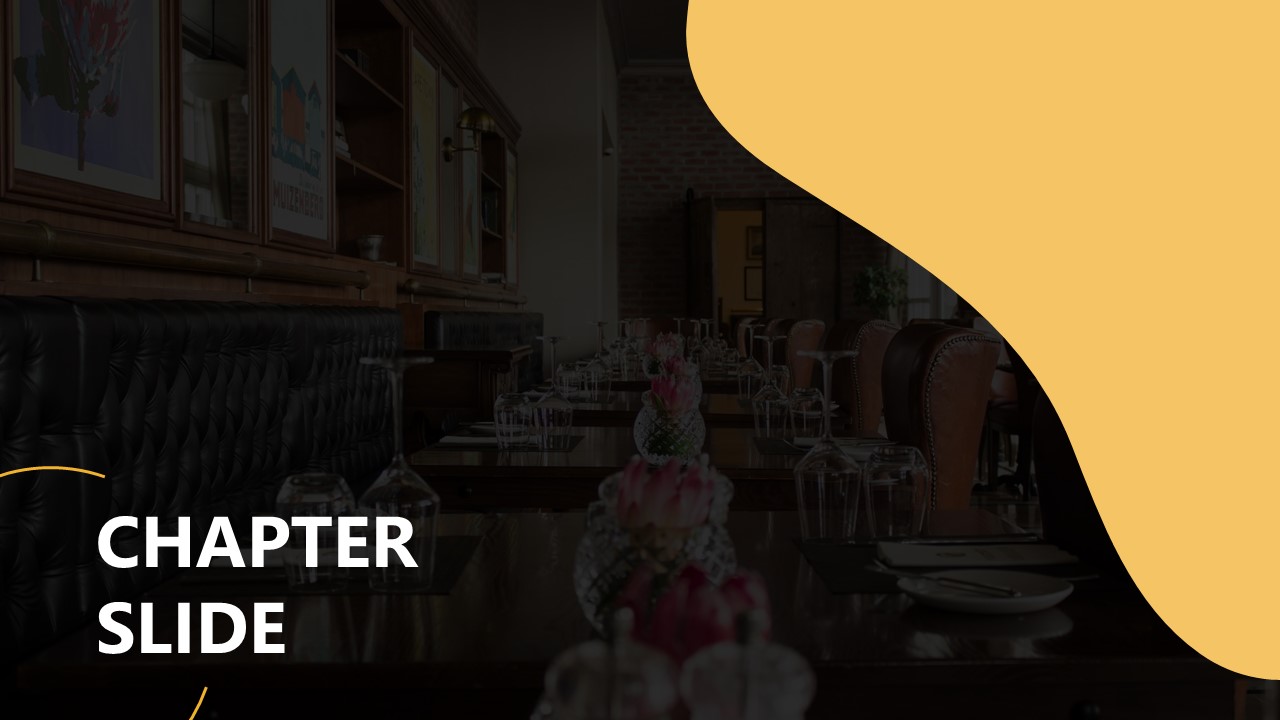 Restaurant Company Profile PowerPoint Template