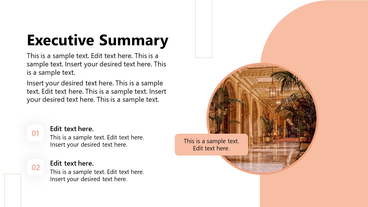 Hotel Business Plan PowerPoint Template