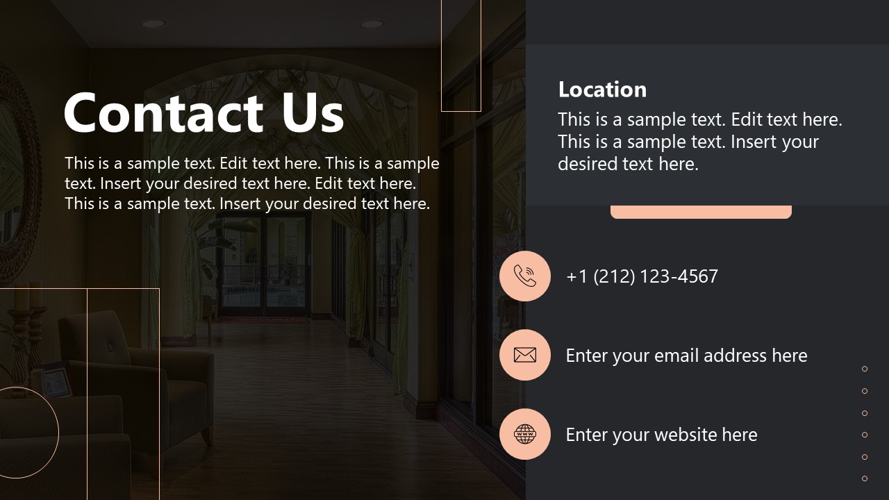 Hotel Business Plan PowerPoint Template