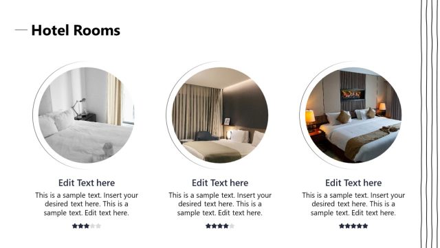 Hotel Rooms Slide with Hotel Images - SlideModel