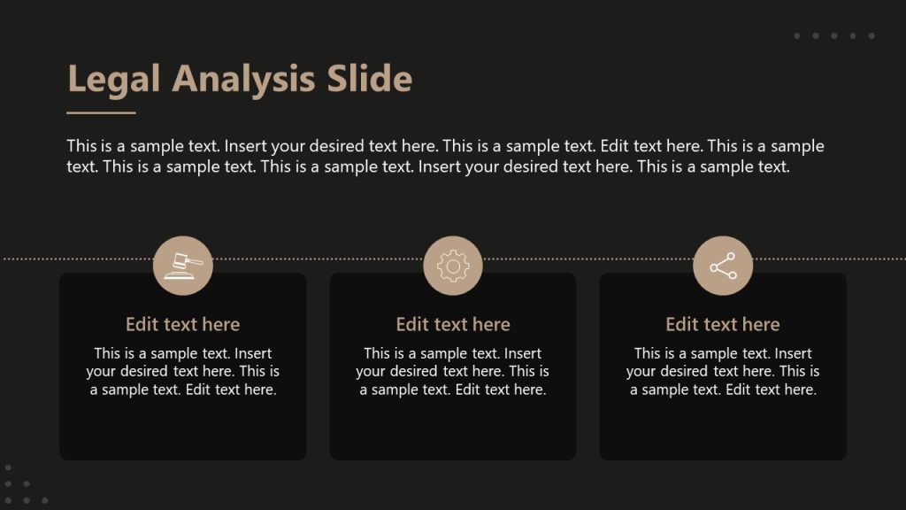 PPT Legal Analysis Slide Template - SlideModel