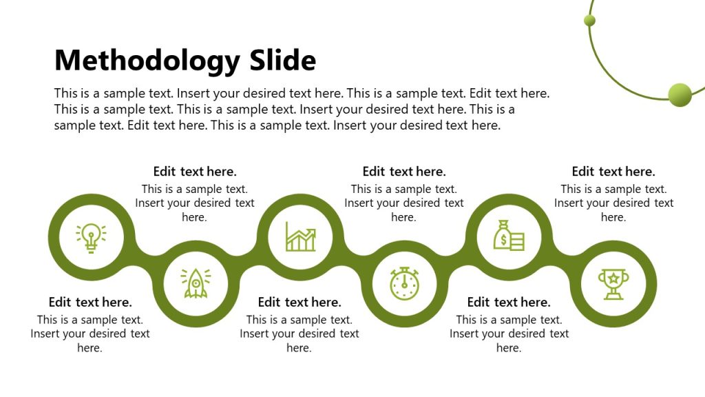 Methodology Slide with Process Diagram - SlideModel