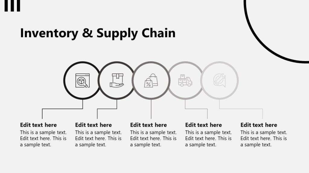 Inventory & Supply Chain Slide - Weekly Operations PPT Template ...